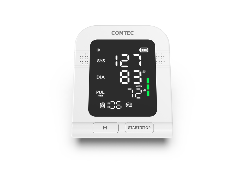 Electronic Sphygmomanometer – One-Touch Digital BP & Pulse Monitor -CO ...