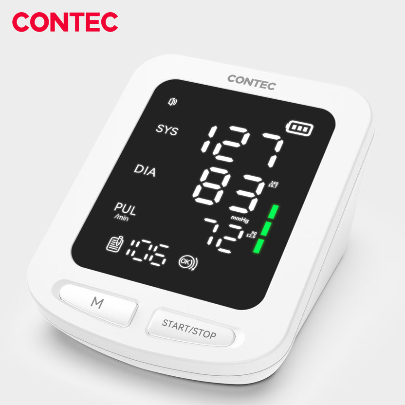 Electronic Sphygmomanometer (LED)– One-Touch Digital BP & Pulse Monito ...